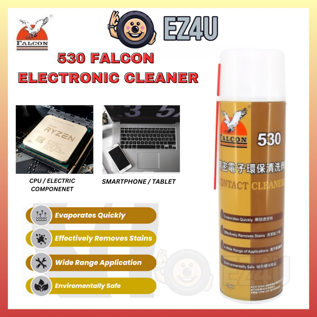 [EZ4U] Original Falcon 530 Electronic Contact Cleaner LCD / Phone Board ...