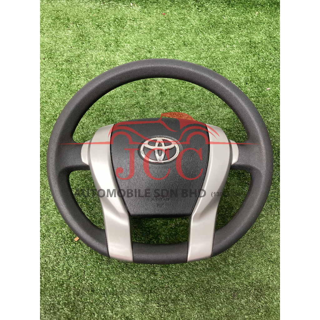TOYOTA AQUA (NHP10) HYBRID STEERING WHEEL (NO BUTTON) [C-4-1] | Shopee ...