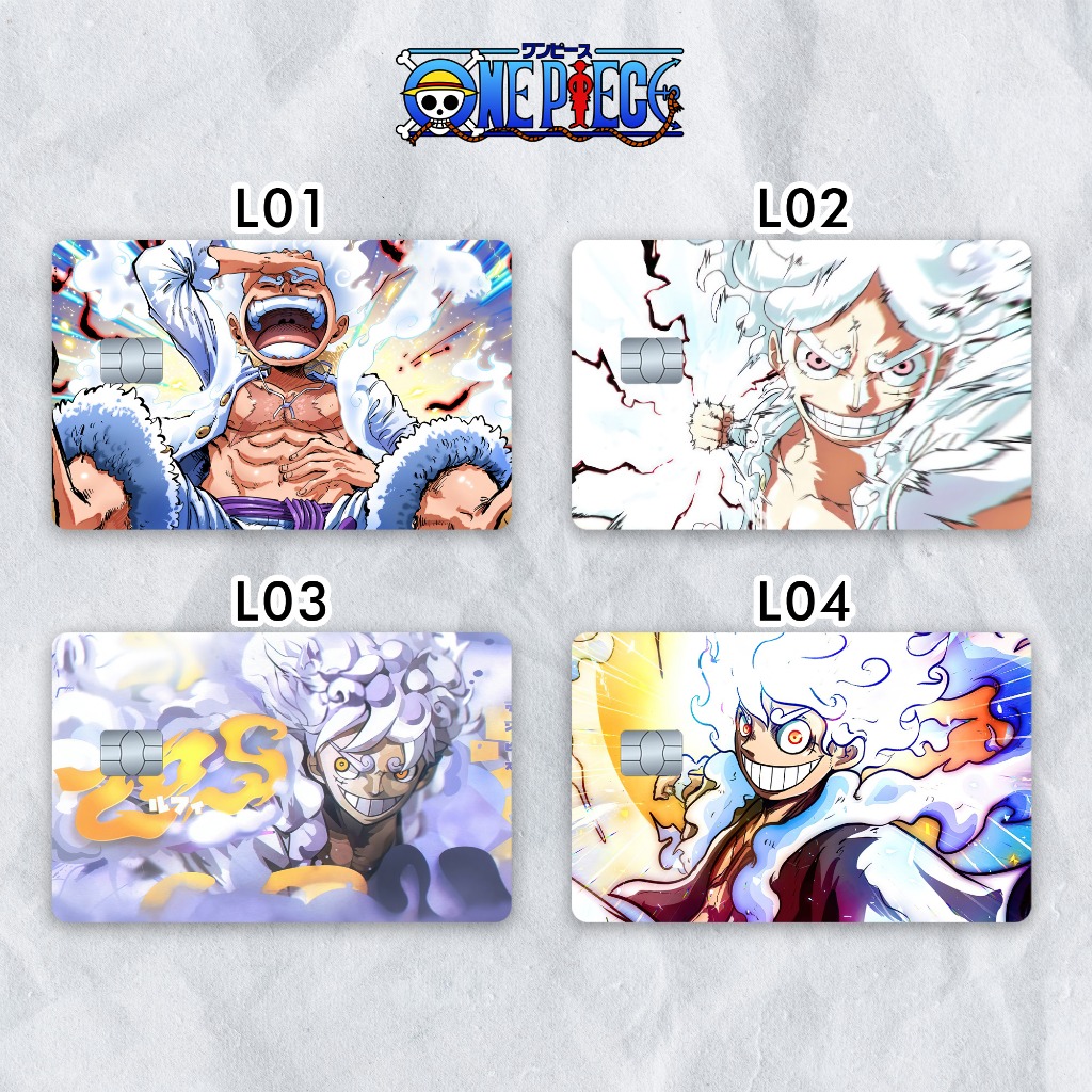 One Piece Luffy Gear 5 Bank Card/TNG Card Skin | Shopee Malaysia