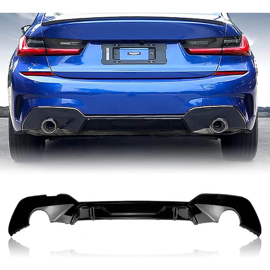 BMW G20 MP rear diffuser kit competition style diffuser G20 3 series ...