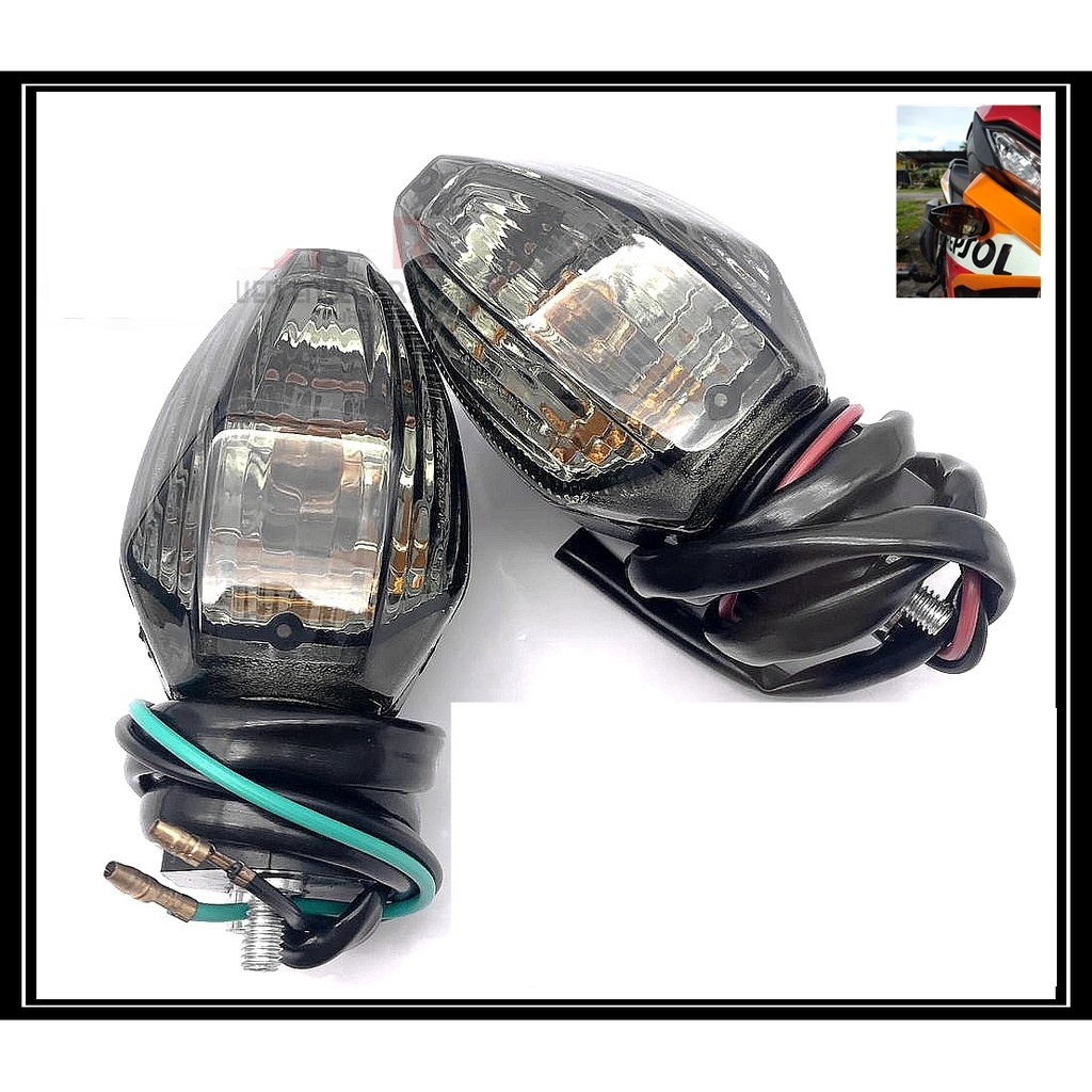 Signal Set RS150 W110 CX110 ALPHA DASH SIGNAL LIGHT SMOKE CX WAVE-110 ...