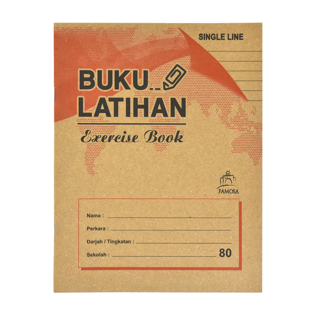 Exercise Book/Buku Latihan F5 (80 Pages) | Shopee Malaysia