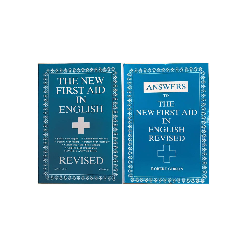 FIRST AID IN ENGLISH + ANSWER BOOK | Shopee Malaysia
