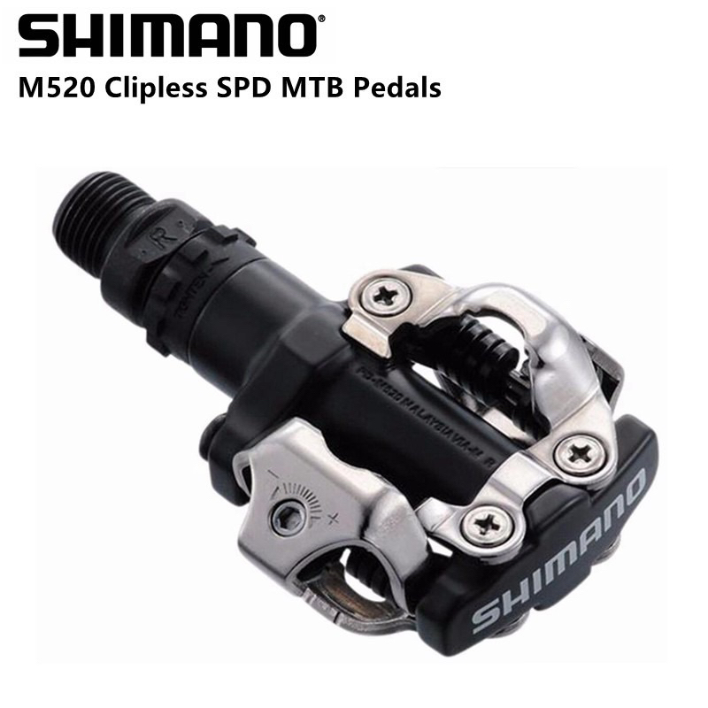 🔥READY STOCK🔥SHIMANO PD-M520 CLIPLESS SPD MTB PEDALS / PD M520 MTB ...