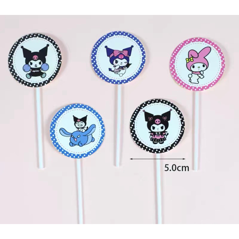 Ready Stock Kuromi Theme Cake Topper Cake Decoration Birthday cake for ...