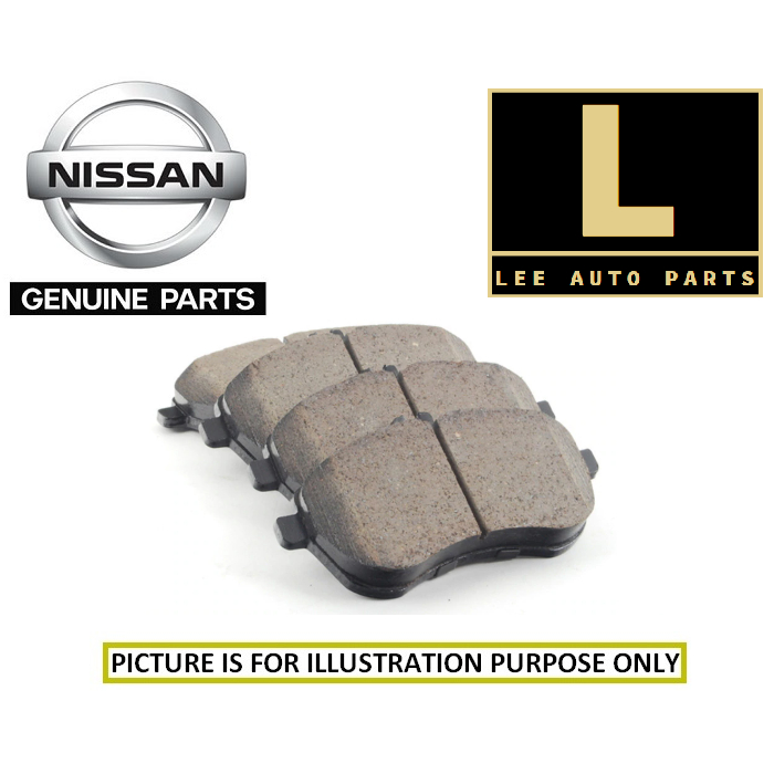 X-TRAIL T32 (ELECTRONIC HANDBRAKE) REAR BRAKE PAD ORIGINAL NISSAN ...