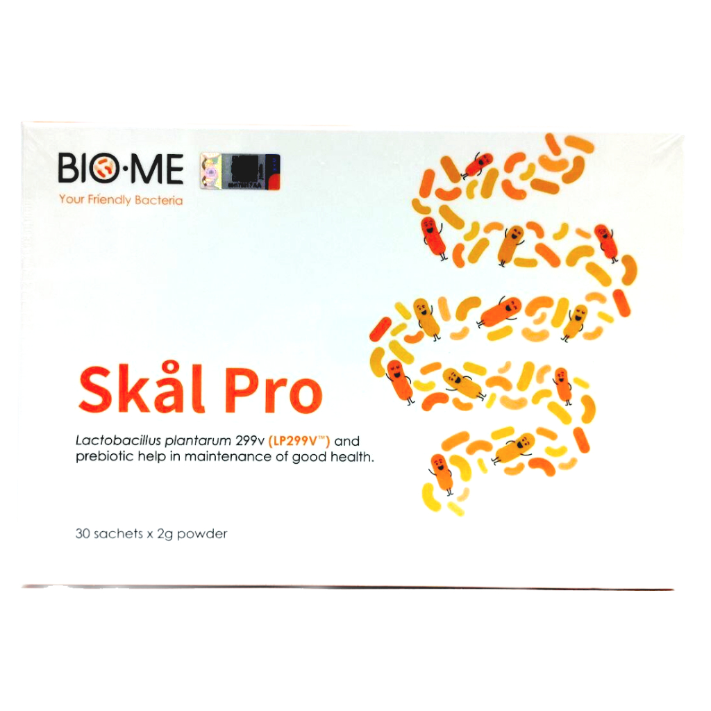 BIOME SKAL PRO LACTOBACILLUS PLANTARUM 299V (LP299V) 2G (10'S SACHET ...