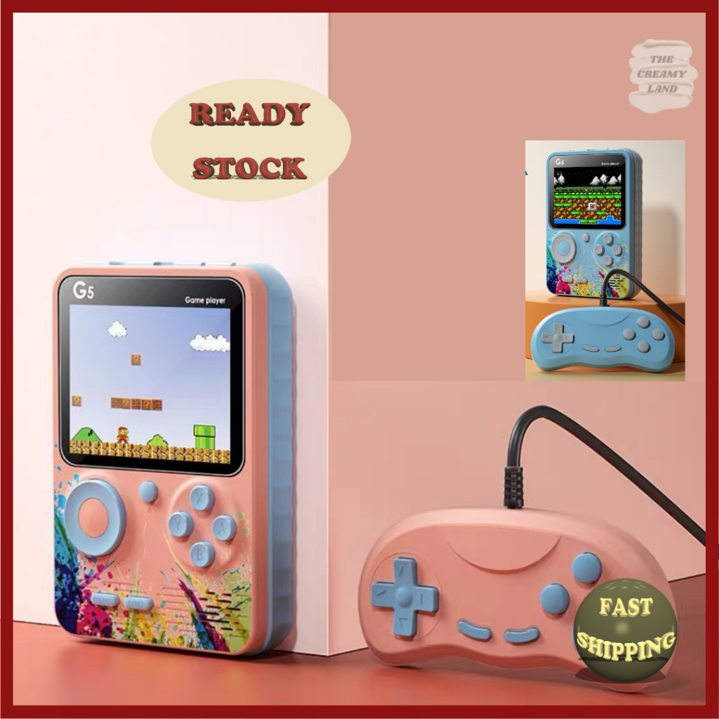 Classic G5 500in1 2 Player Handheld Mini Childhood Gameboy Console ...