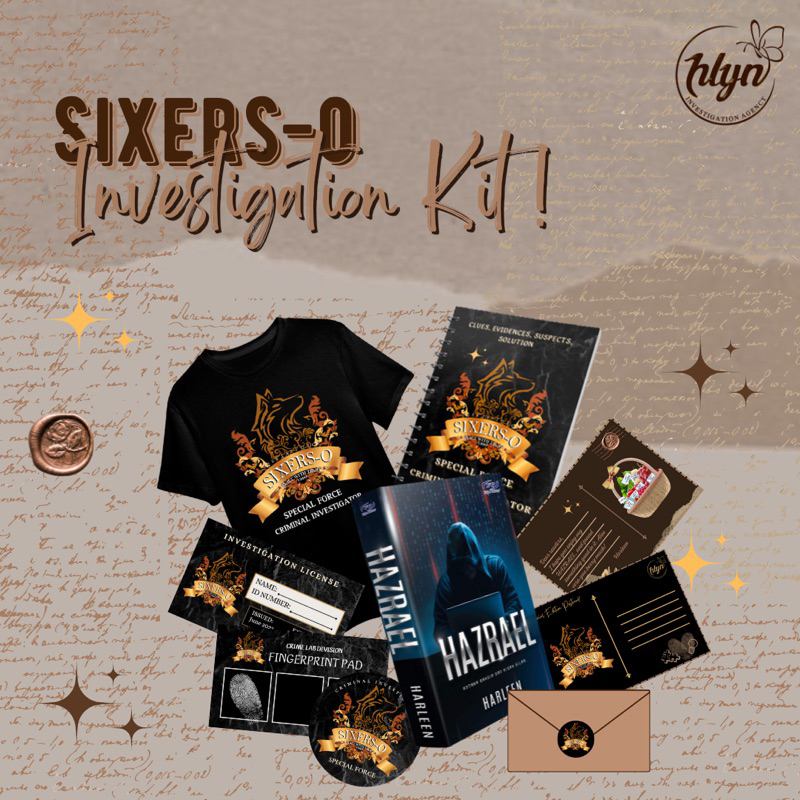 Sixers-O Investigation Kit | HAZRAEL’s Merch | Shopee Malaysia