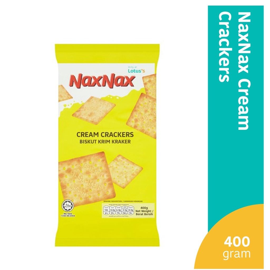NaxNax Cream Crackers 400g | Shopee Malaysia