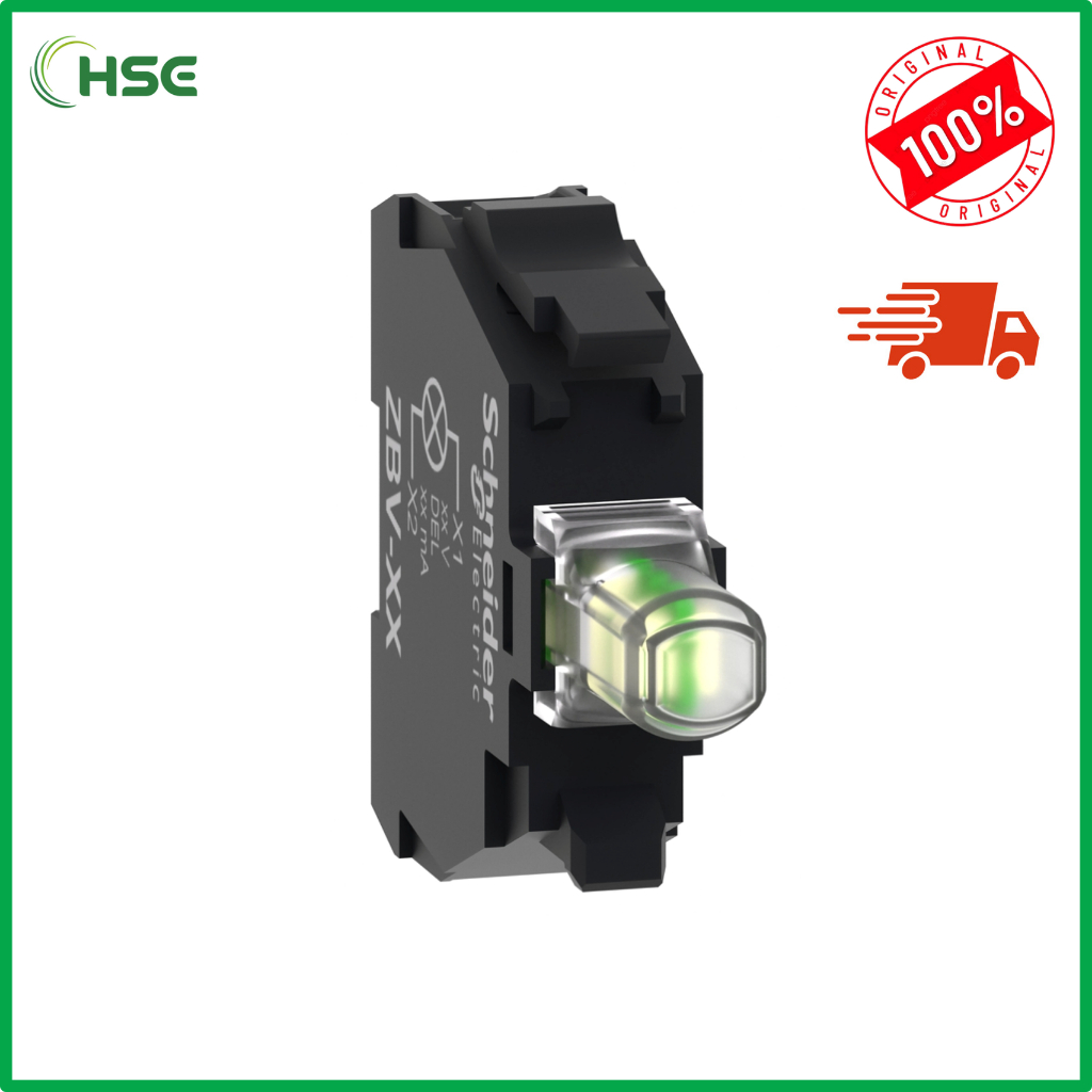 SCHNEIDER ELECTRIC Harmony ZBVB1 Light Block for Head 22mm with ...