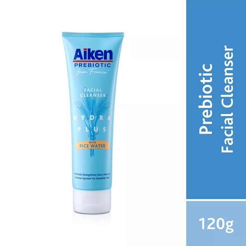 Aiken Prebiotic Facial Cleanser 120g (Hydra Plus with Rice Water ...