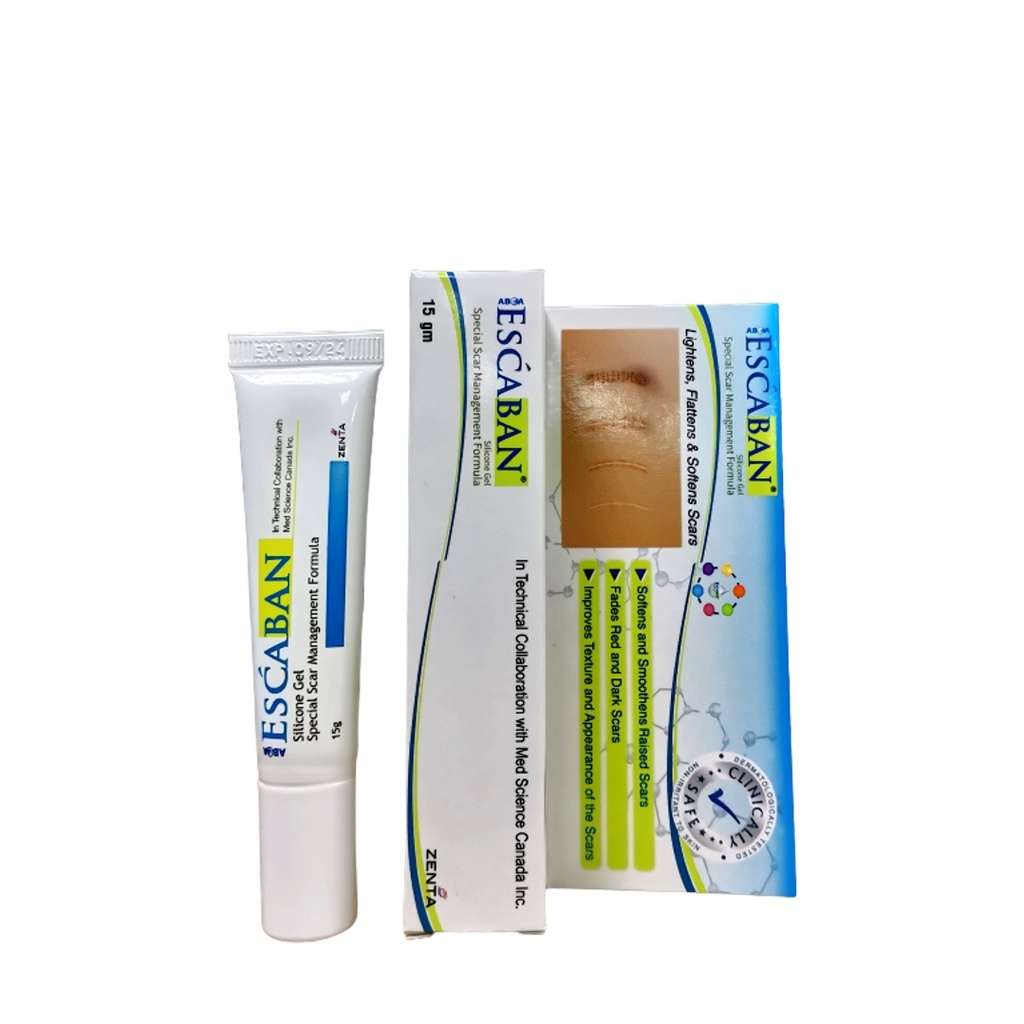 Zenta Escaban Silicone Gel Special Scar Management Formula (15g ...