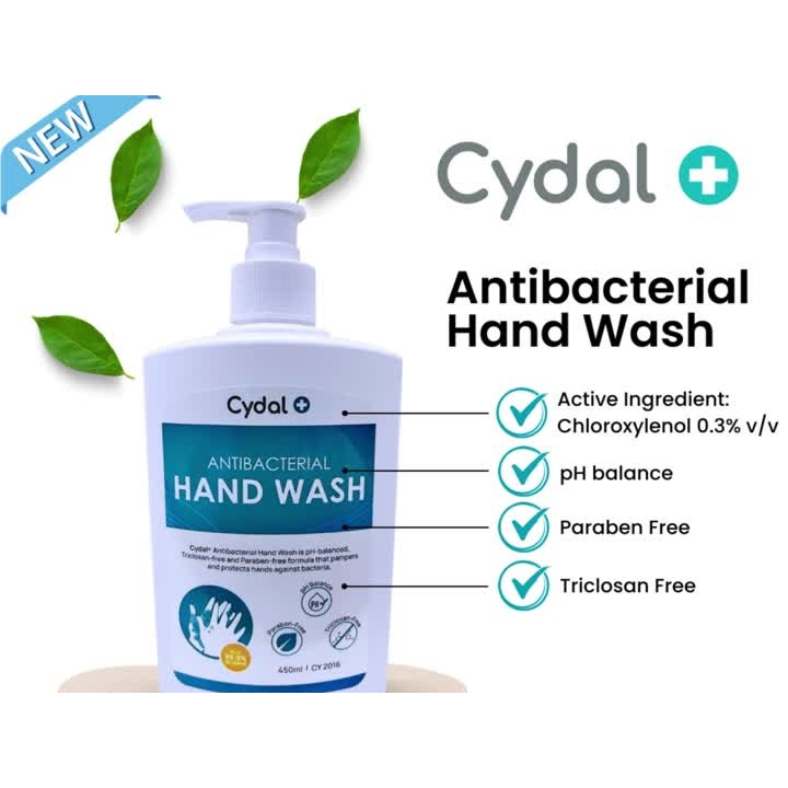Cydal+ Antibacterial Hand Wash (450ml) | Shopee Malaysia