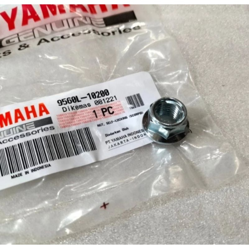 R25 YZF-R25 NUT SELF LOCK (1PC) LOCKING SIDE STAND NVX FRONT TYRE SHAFT ...