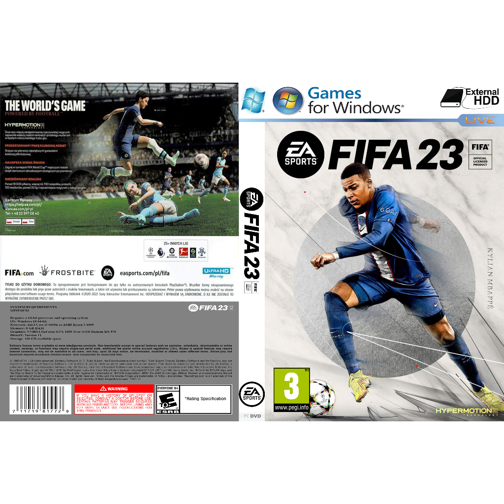 EA SPORTS FIFA 23 PC GAME Offline [Pendrive INSTALLATION] | Shopee Malaysia