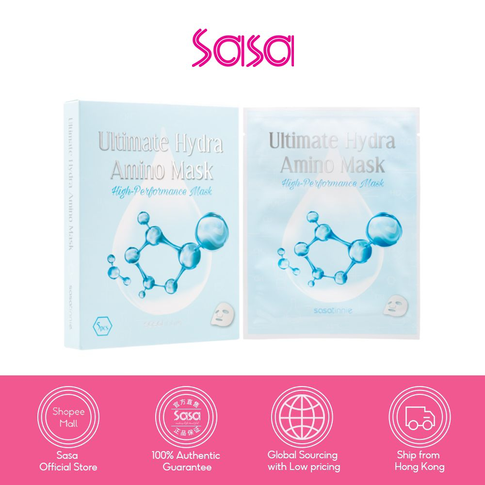Sasatinnie Ultimate Hydra Amino Mask 30ml 5 Pcs | Shopee Malaysia