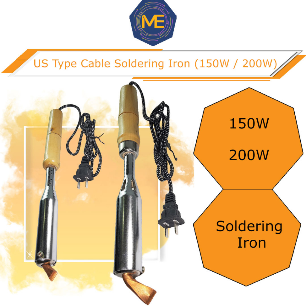 (1pc) US Type Cable Soldering Iron ( 150W / 200W ) | Shopee Malaysia