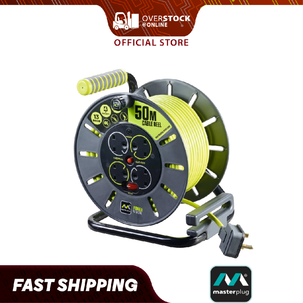MASTERPLUG OTMU30134SL / OTLU4013SL / OLU50134SL Open Reel Extension ...