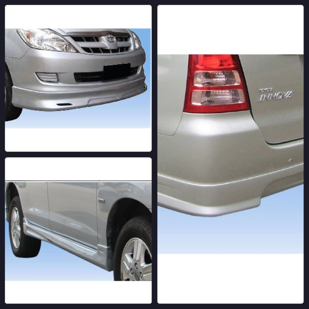 1st Generation Toyota Innova 2006 OEM Skirting Body Kit PU Ready Stock ...