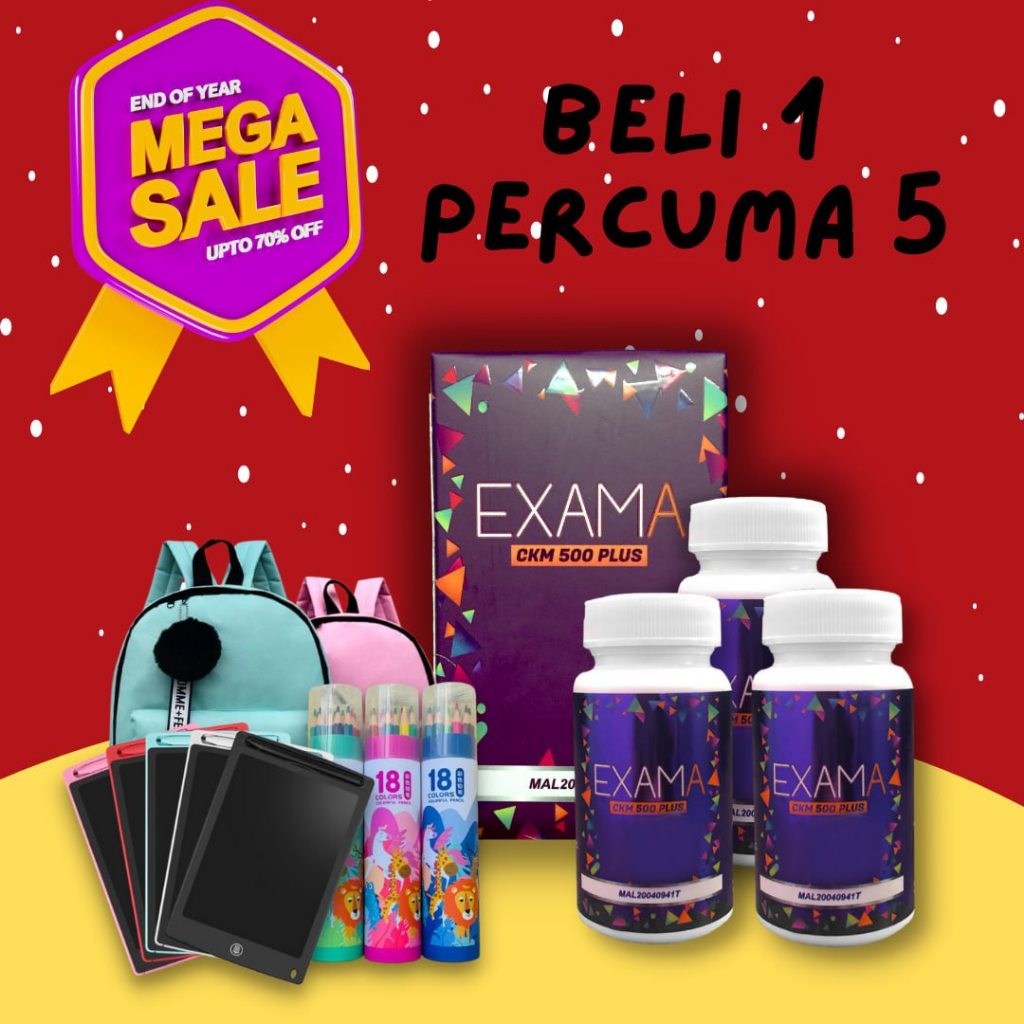 [⚡️SPECIAL COMBO⚡️+ READY STOCK ] EXAMA MINDA ORIGINAL HQ SET LENGKAP ...