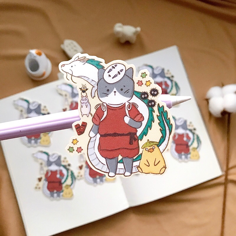 Haru Chihiro Waterproof Sticker | Studio Ghibli Spirited Away ...