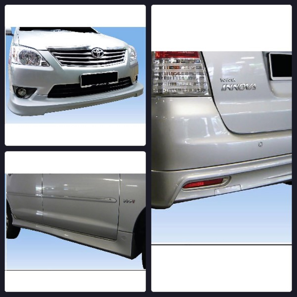1st Generation Toyota Innova 2012 OEM Skirting Body Kit PU Ready Stock ...