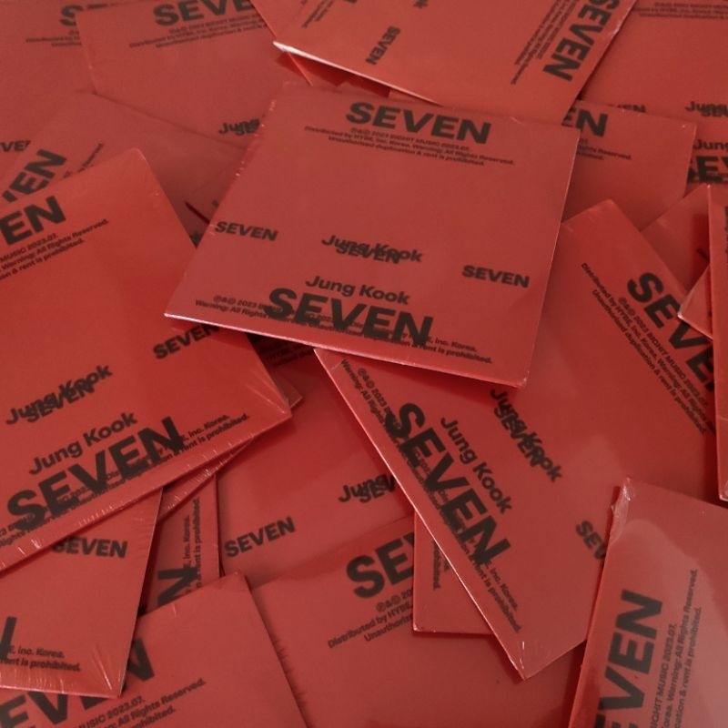 BTS JUNGKOOK SOLO SEVEN SINGLE CD | Shopee Malaysia