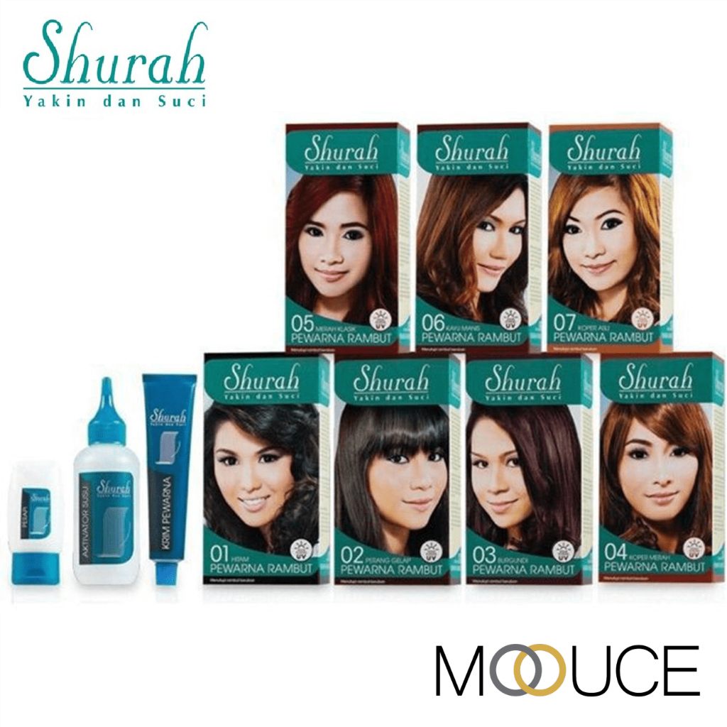 SHURAH PEWARNA RAMBUT DENGAN PELINDUNGI UV | UV PROTECTION HAIR ...