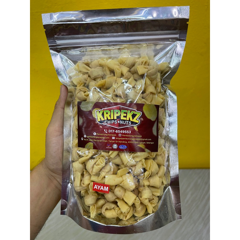 Popia Batang (UDANG) Chilli Spring Roll | Karipap Mini | Popia Ayam ...