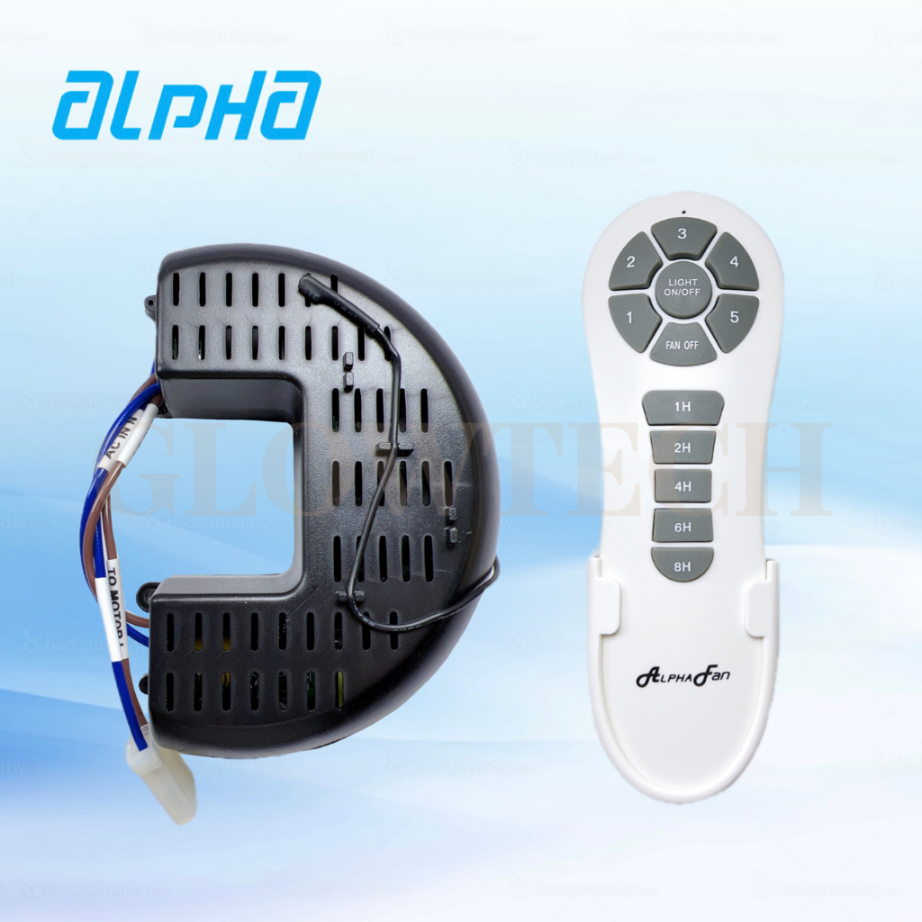 [ORIGINAL] ALPHA Ceiling Fan PCB/REMOTE CONTROL RF/5S-YH for AX666 ...