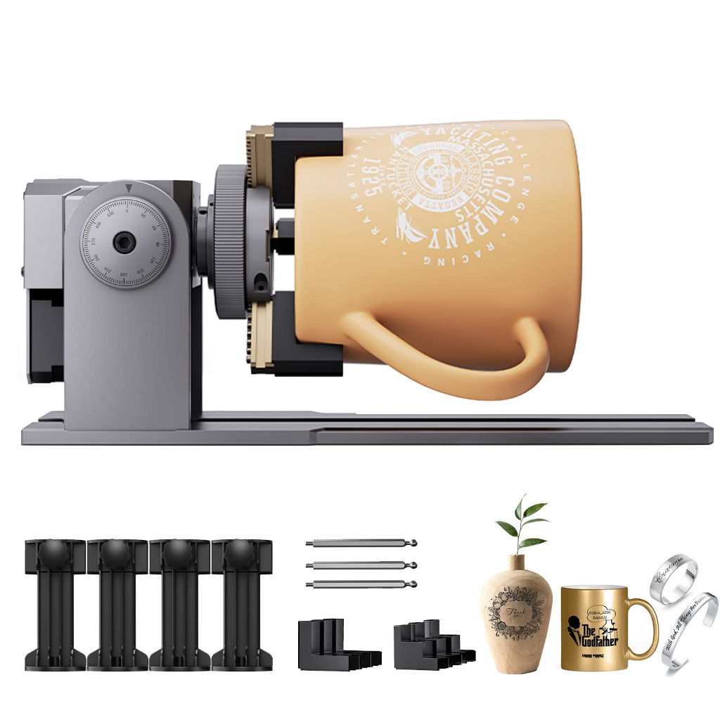 Atomstack Maker R1 Laser Engraver Cutting Machine Claw Disc Roller ...