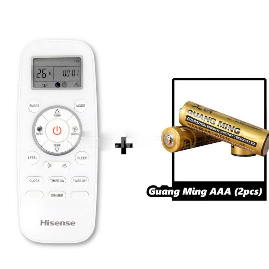 Hisense Air Conditioner Remote Control DG11L1-02 Replacement For DG11L1 ...