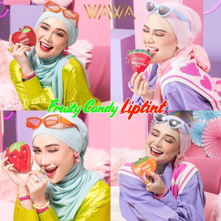 WAWA COSMETICS FRUIT CANDY LIPTINT!! | Shopee Malaysia