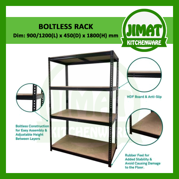 Boltless Rack / Rak Dapur / Rack Kitchen / Rak Besi Bertingkat | Shopee ...