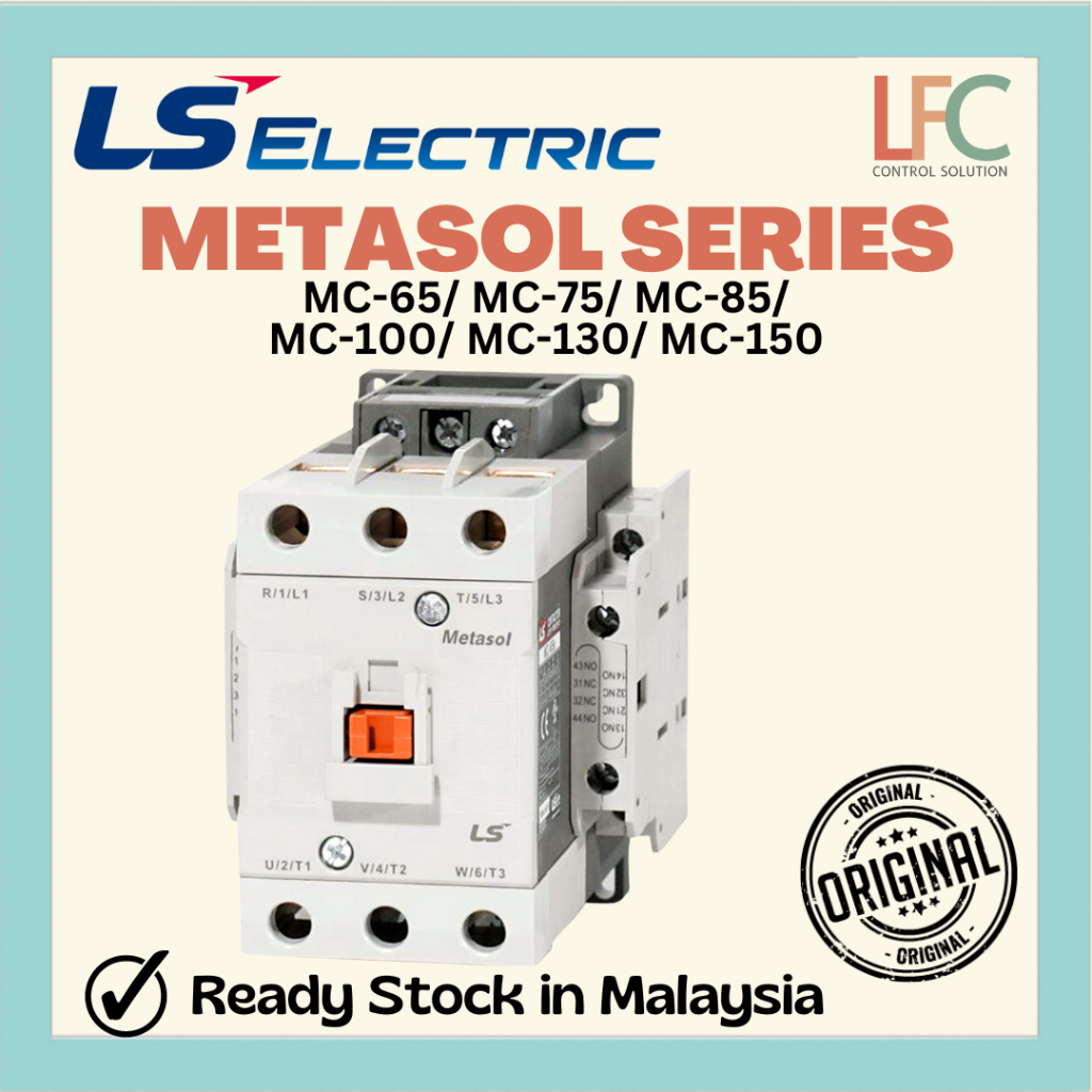 LS Electric Metasol Series 3 pole 240v MC-65/ MC-75/ MC-85/ MC-100/ MC ...
