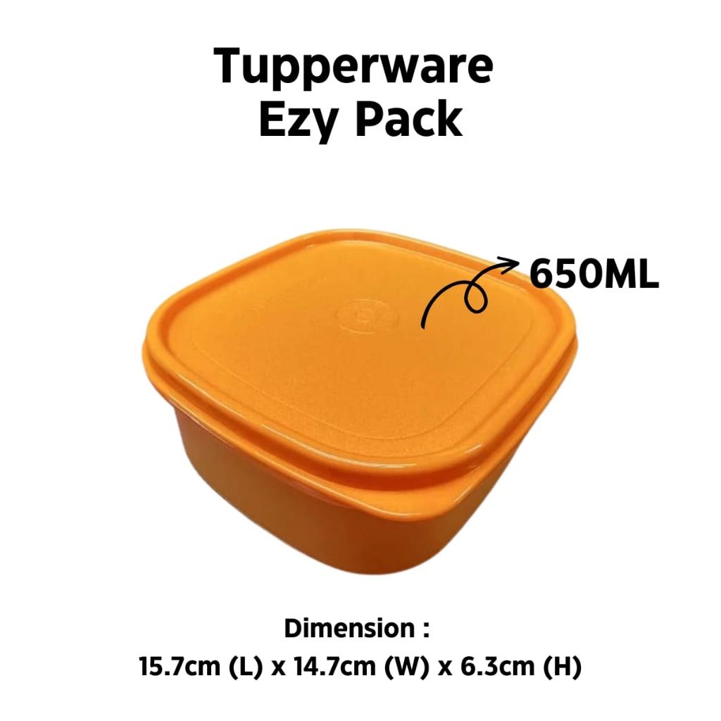 Tupperware Ezy Pack 650ml (1 pc) | Shopee Malaysia