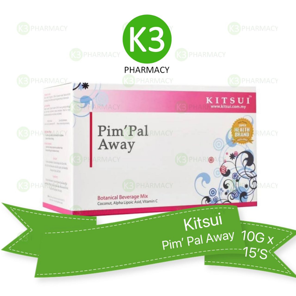 KITSUI Pim'Pal Away (ACNE) Kitsui Pimple Away (10G x 15'S) | Shopee ...