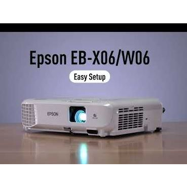 EPSON EB-X06. EB-X06 XGA 3600 LUMENS 3LCD PROJECTOR.READY STOCK ...