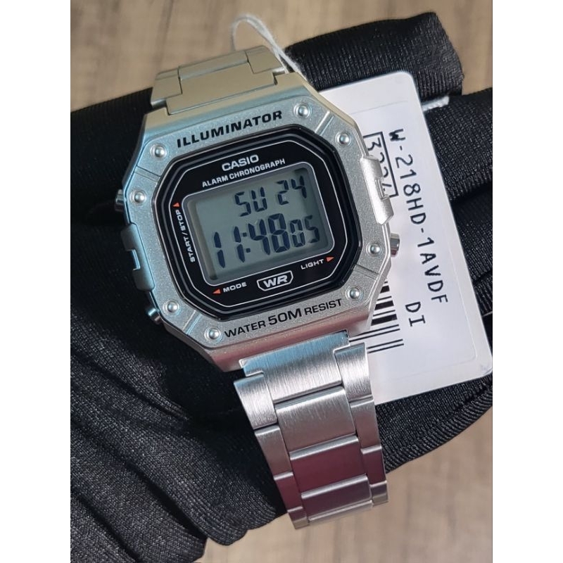 CASIO Digital WATCH W-218HD-1A | Shopee Malaysia