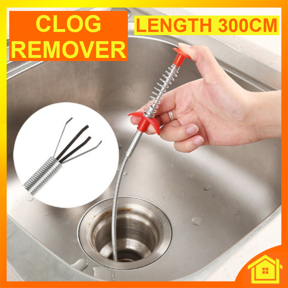 [OneHome] Sewer Dredge Gripper Sewer Pipe Tool Toilet Floor Drain Anti ...