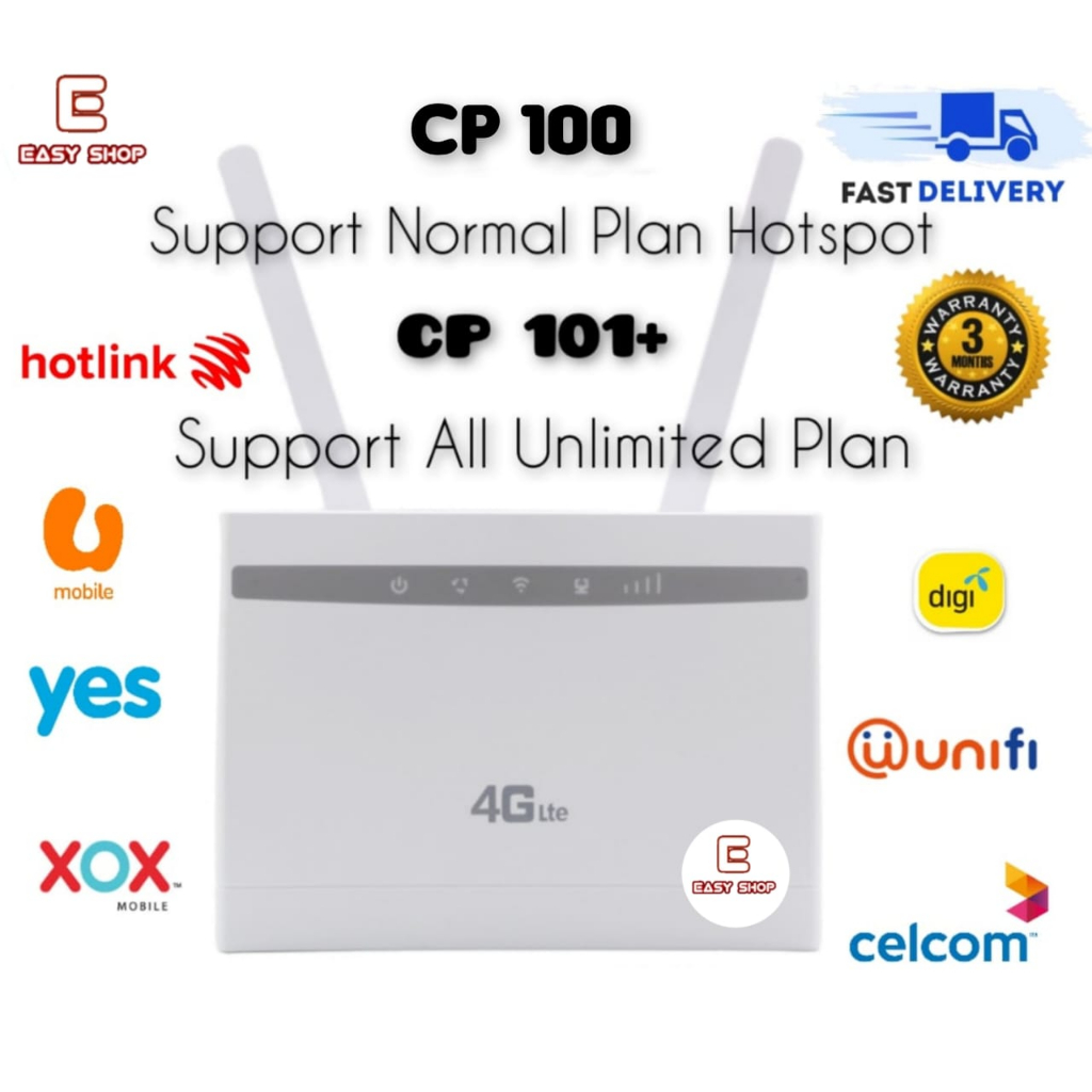[EASY] CP101+ / CP100 4G LTE Modified Router Modem Support Unlimited ...