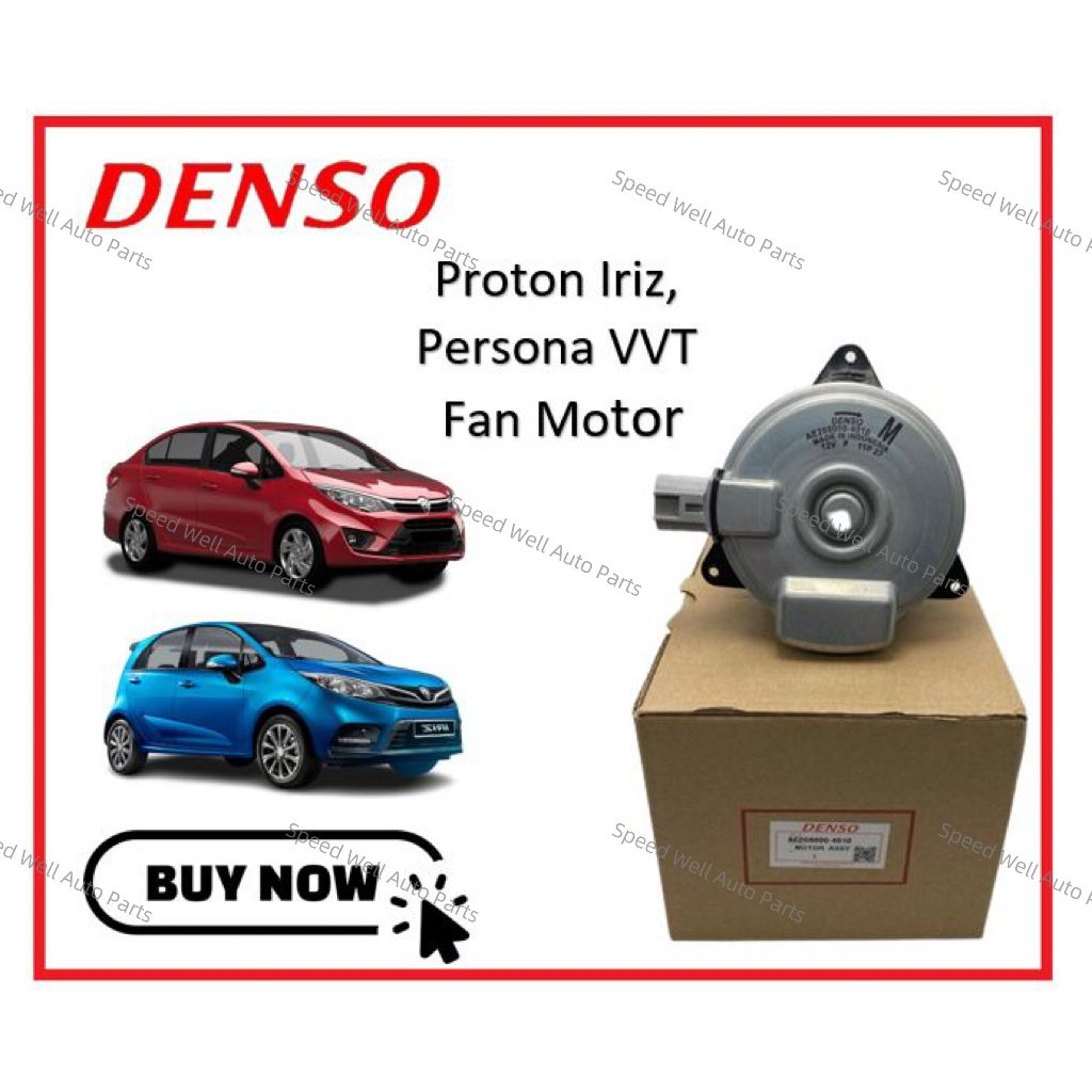 Proton Iriz, Saga VVT, Persona VVT Radiator Fan Motor Denso Oem ...
