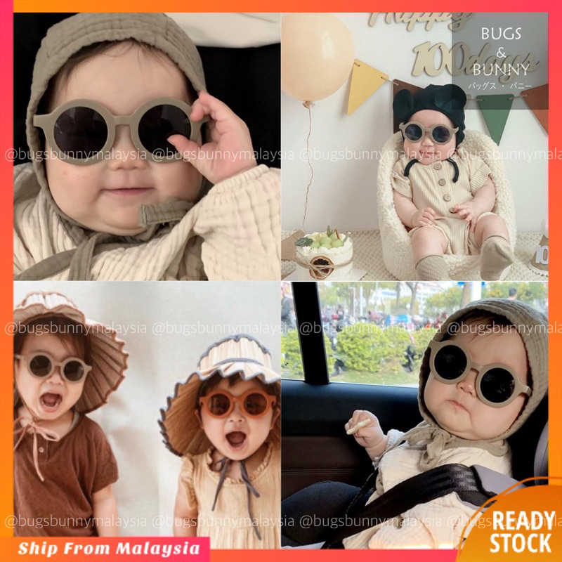 Ins Eyeglass Sunglass Birthday Party Props Boy Girl Budak Cermin Mata ...