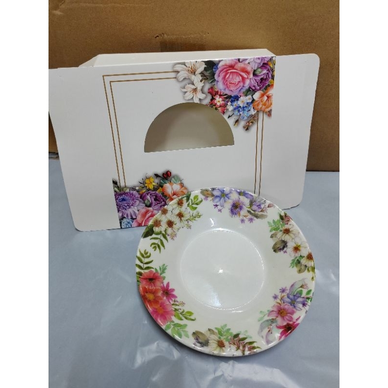 💕Doorgift pinggan plate DG613 18x18x3cm SV100 15.5x15.5x3cm doorgift ...