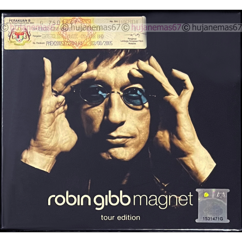 ROBIN GIBB (solo from BEE GEES) - Magnet Tour Edition 2005 INTERGLOBAL DELUXE DIGIPAK 2CD + DVD ...