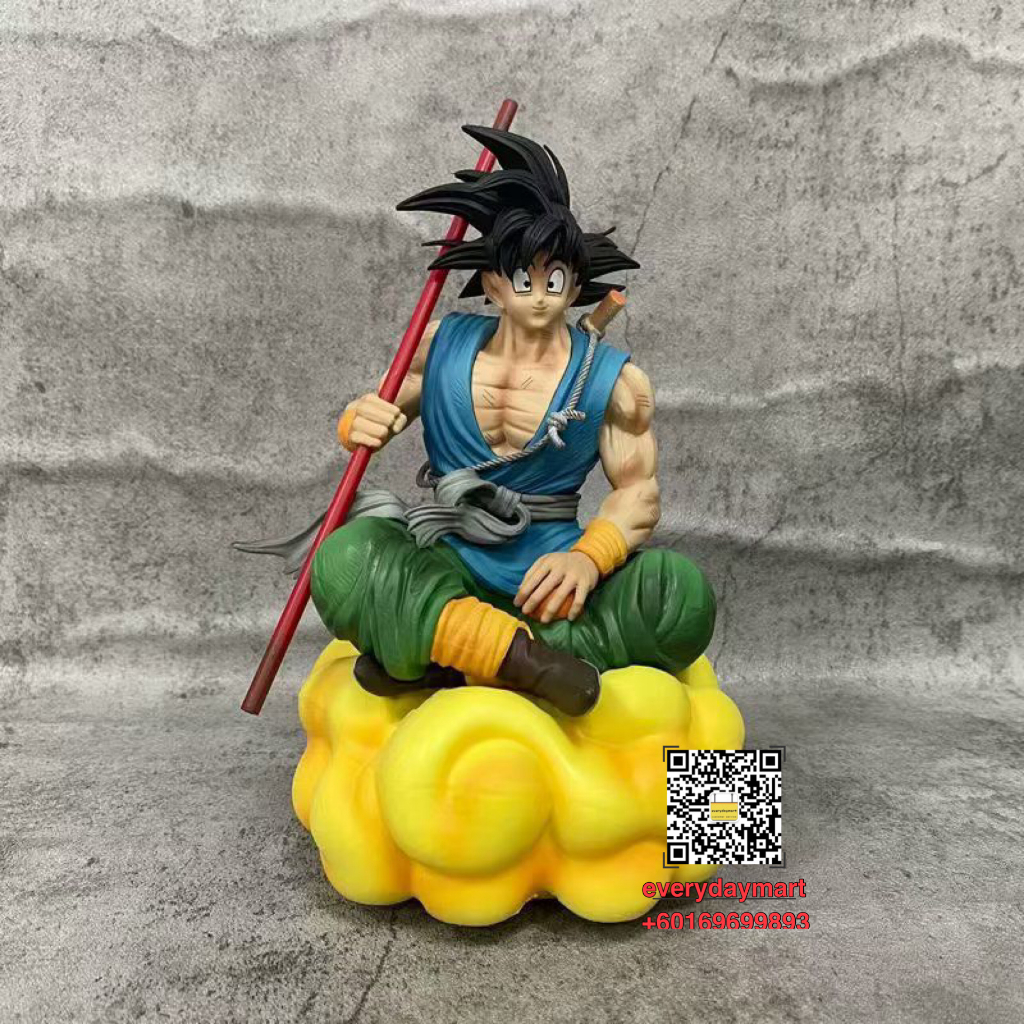 DRAGON BALL💥GOKU FLYING NIMBUS 20cm SITTING POSE💥ACTION FIGURE TOYS ...