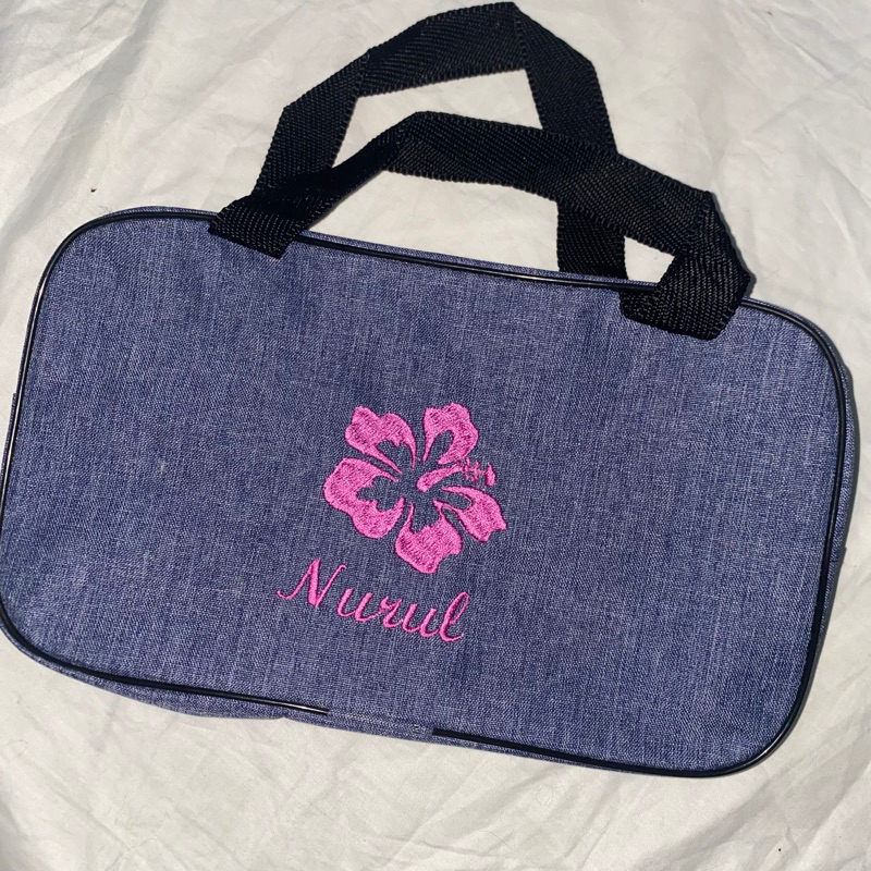 Bag Sulam Merdeka Bunga Raya dan Nama | Shopee Malaysia