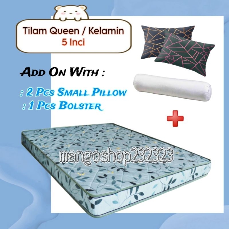 Tilam Kelamin 4, 5 & 6 Inci / Queen Mattress 4, 5 & 6 Inches / Tilam ...