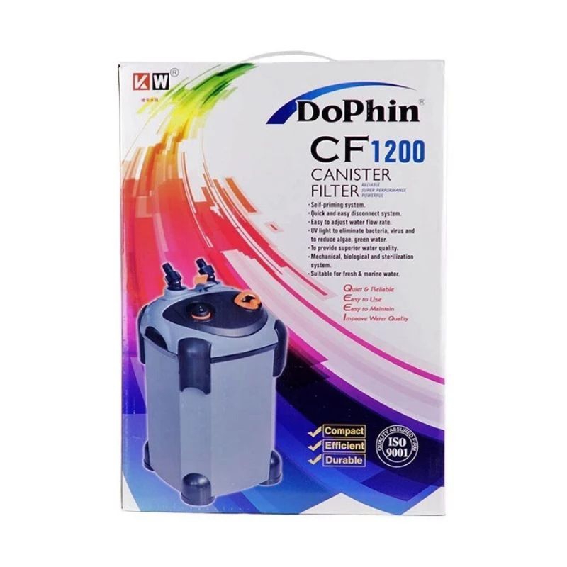 Dophin CF1200 UV Canister Filter (Up To 3ft Aquarium) | Shopee Malaysia